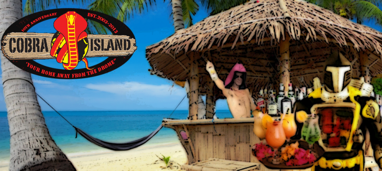 Welcome to Cobra Island – Your Home Away From The Drome